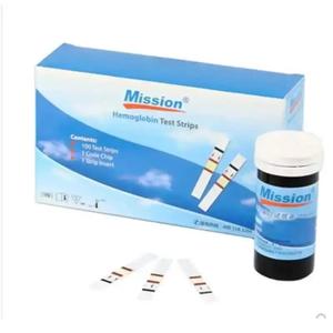 Jual Heme Test with 100 Test Paper Hemoglobin Analysis Tester Meter ...