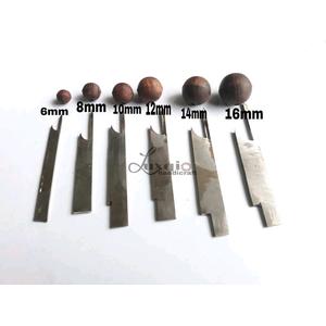 Jual Matabor pisau bahan baja pembuat butiran tasbih bulat 1set ...