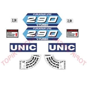 Jual Stiker Truck Mounted Crane Unic 290 Decal Alat Berat - Jakarta ...