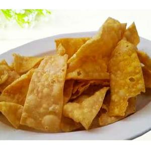 Jual Keripik Pangsit Bawang 500gr Keripik Pangsit Pedas Keripik Pangsit ...