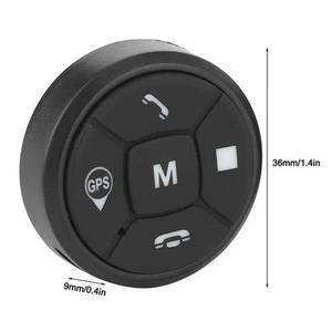 Jual Convenient Wireless Steering Wheel Controller with 10 Buttons Easy ...