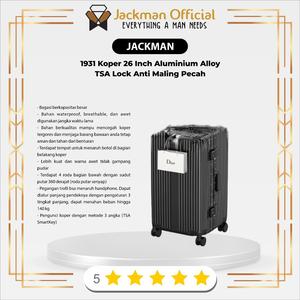 Jual JACKMAN 1931 Koper 26 Inch Aluminium Alloy TSA Lock Anti Maling ...