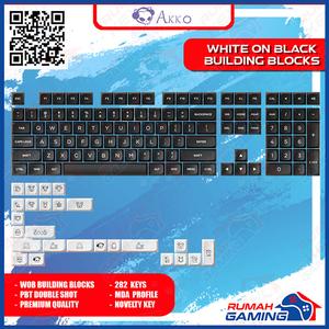 Jual Keycap - Keycaps - Mda - Akko Wob Building Blocks - Pbt Keycap ...