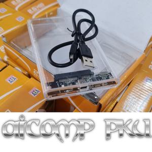 Jual Casing Hardisk External HDD External Case 2.5" USB 2.0 TRANSPARAN ...