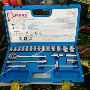 Jual Kunci Sok Set Lipro - Ukuran 8~32 isi 22 pc - New Model box PVC Best - Kota Surabaya ...
