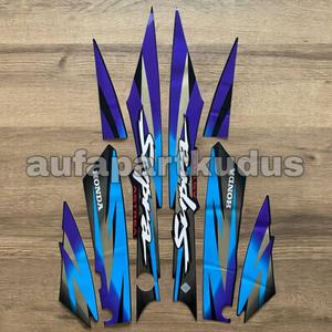 Jual stripping strip stiker sticker lis polet body honda supr popyru ...