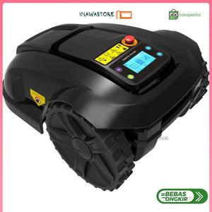 Jual Mesin Pemotong Rumput Robot Otomatis EM1800T Dengan 6.6ah 3DBLS ...