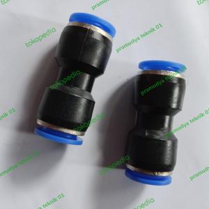 Jual Fitting nepel angin pneumatic lurus PU 12mm sekang keselang 12mm ...
