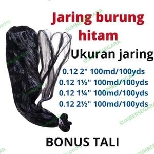 Jual jaring burung kecil BONUS TALI Jaring burung hitam jaring sawah ...