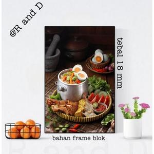 Jual Dekorasi dinding rumah makan ukuran A4, poster menu masakan - 13 ...