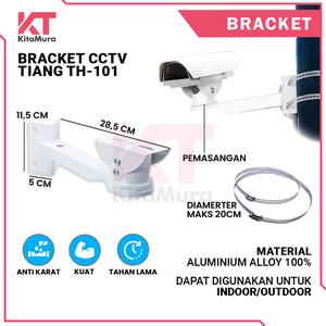 Jual Braket CCTV Tiang Pole Mounting CCTV Tiang TH-101 - Jakarta Utara ...