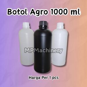 Jual Botol Agro 1000ml - Botol HDPE 1000 ml Putih - Botol Labor 1L 1 Liter - Kota Surabaya ...