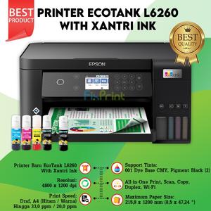 Jual Printer Epson L6290 L6260 All In One Original Ink 001 CMYK Fax ADF ...
