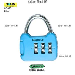 Jual GEMBOK KOPER / TAS ANGKA SOLID R7820 - Jakarta Pusat - CAHAYA ...
