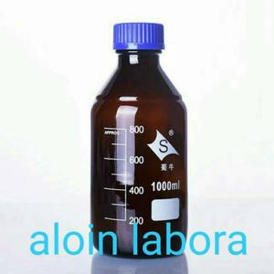 Jual Botol Sampel Coklat 1000 ml RRC/ Lab Bottle Amber /Reagen Bottle - Jakarta Barat ...