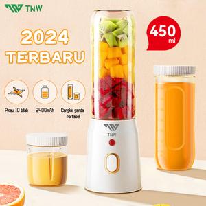 Jual TNW Juice Blender Portable Jus Belender Buah 6 Pisau Mini Juicer ...