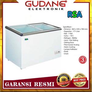 Jual CHEST FREEZER KACA XS 200 FREEZER KACA SLIDING - Kota Surabaya ...