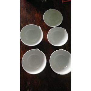 Jual Cawan Porselin 125ml / Cawan Penguap 125cc, Porselin, Evaporating ...