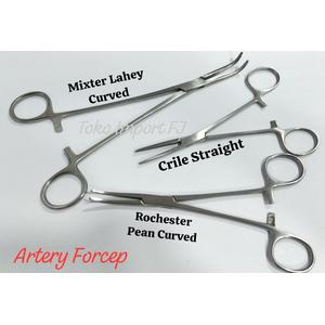 Jual Crile Artery Forcep / Klem Arteri Mixter Lahey Rochester Pean ...