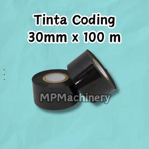 Jual Ribbon Tape 30 mm x 100 m LC1 Pita Coding Refill Tinta Cetak ...