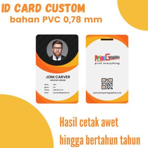 Jual RUY CETAK ID CARD PVC CUSTO KARTU TANDA PENAL KANTOR SEKOLAH ...
