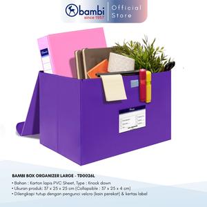 Jual Bambi Box Organizer Jumbo Size Storage Multifungsi Kado Kotak ...