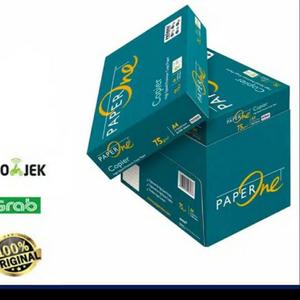 Jual JaY4 Kertas Hvs / Kertas Fotocopy A4 - 75gr Paper One - Kota Tangerang - Mas yun | Tokopedia