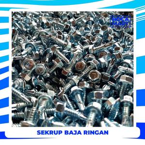 Jual baut skrup baja ringan sekrup baja ringan skrup cnp moonlion ...
