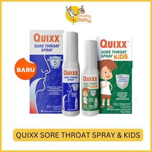 Jual QUIXX Sore Throat Spray & Kids | Mengobati Nyeri dan Iritasi ...