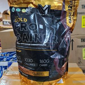 Jual M1 MUSCLE FIRST PRO GOLD GAINER 12 LBS serious Mass Weight Gain ...