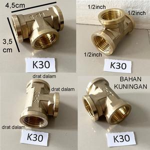 Jual FITTING AIR PANAS KUNINGAN SAMBUNGAN PIPA NEPEL NAPPLE DRAT LUAR ...