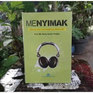 Jual MENYIMAK sebagai suatu keterampilan berbahasa - Henry Guntur ...
