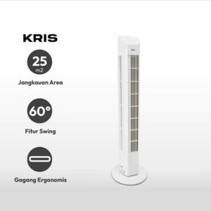 Jual MURAH KIPAS ANGIN TOWER FAN KRIS 45 WATT PUTIH - KIPAS ANGIN BERDIRI - Hitam - Jakarta ...