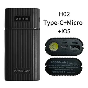 Jual 2/3-Port Input 18650/18700/20700/21700 Battery Charger Adapter LCD ...