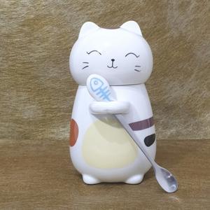 Jual Mug Keramik Kucing Lucu Unik Cute Cat Expressions Gelas Kopi Teh ...