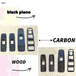 Jual Panel Arm Rest Dashboard Wrv Wood Carbon Black Piano - Jakarta ...