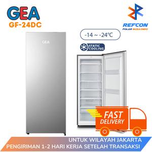Promo Upright Freezer GEA GF 24DC / GF 24 DC / GF24DC 189 Liter Cicil 0 ...