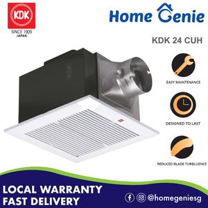 Jual KDK 24cm Ceiling Mounted Ventilating Exhaust Fan 24CUH/24CUG ...