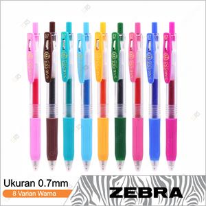Jual Pen Gel Zebra Sarasa Clip 0.7mm - SFO Semarang Official - Brown ...