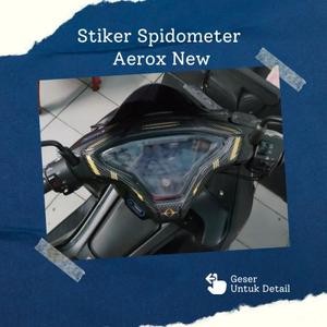 Jual Stiker Antigores Aerox New Stiker Spidometer Aerox 155 connected ...