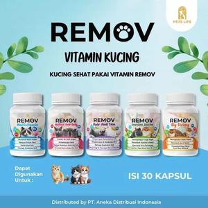 Jual Remov Vitamin Botol isi 30 Kapsul Macam - Macam Vitamin ...