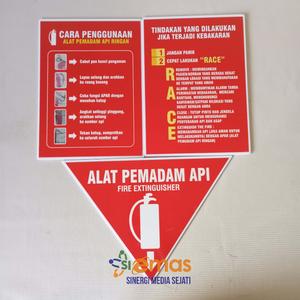 Jual Akrilik Tanda APAR | Akrilik Alat Pemadam Api Ringan | Segitiga ...