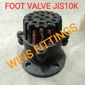 Jual Foot Valve Cast Iron Flange JIS10K 5" Tusen klep Besi hitam DN125 ...