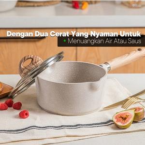 Jual Bg! Panci Anti Lengket Lengkap Dengan Tutup Dengan Tutup Cerat ...