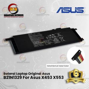 Jual Baterai Laptop Original Asus X453 X453M X453MA X453S X553 B21N1239 ...