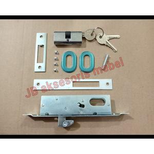 Jual Kunci Pintu Sliding Geser Aluminium Merk Weldom - Kunci Pintu ...