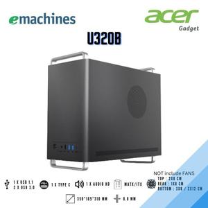 Jual Casing Pc Emachine Acer Gadget : U320bm Matx / Itx (Black ...