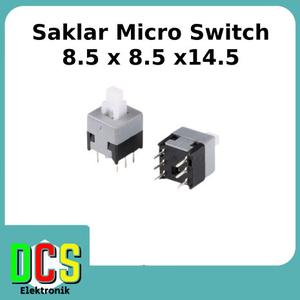 Promo Saklar Micro Switch ON OFF 6 Kaki 8.5x8.5x14.5 - Kota Bandung ...
