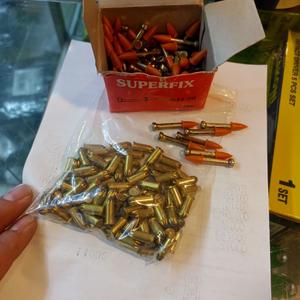 Jual superfix paku ramset dan mesiu 100pc paku tembak plafon superfix ...