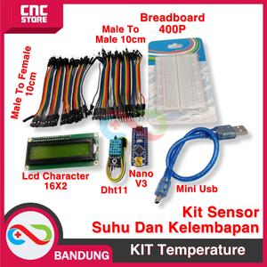 Jual MC KIT TEMPERATURE SENSOR MODULE DHT11 DIY SENSOR SUHU DAN ...